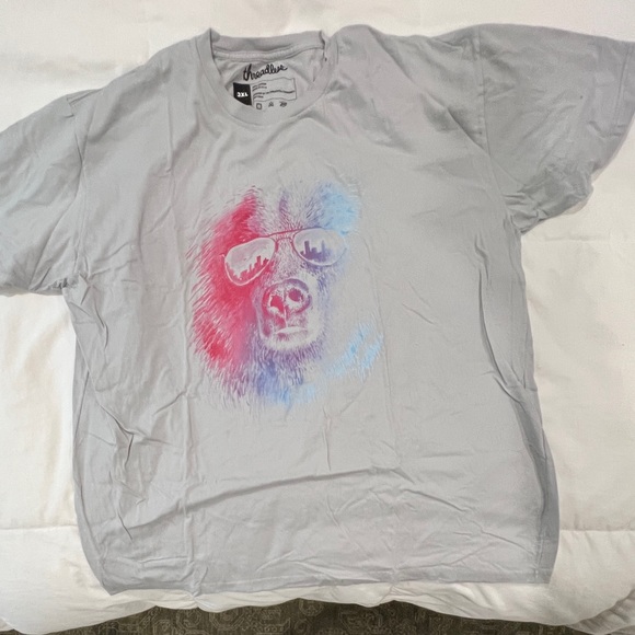 Threadless | Shirts | Mens Graphic Bear Tshirt | Poshmark